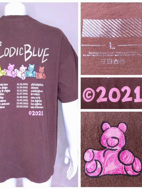 Baby Keem | Shirts | Baby Keem Tshirt Large The Melodic Blue 22 Tour ...